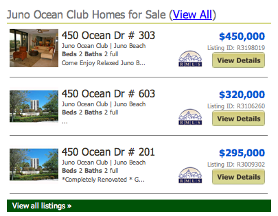 Juno Ocean Club Condos - Echo Fine Properties