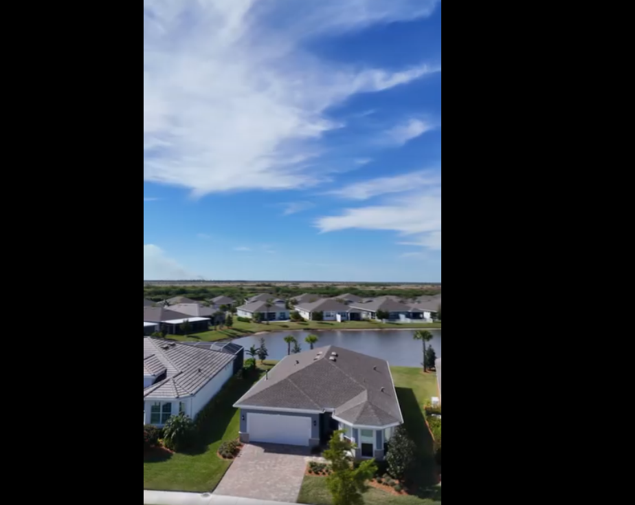 Lakefront Waterfront Home in Del Webb at Tradition - Echo Fine Properties